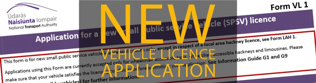 How to apply for a vehicle licence - Taxi licence