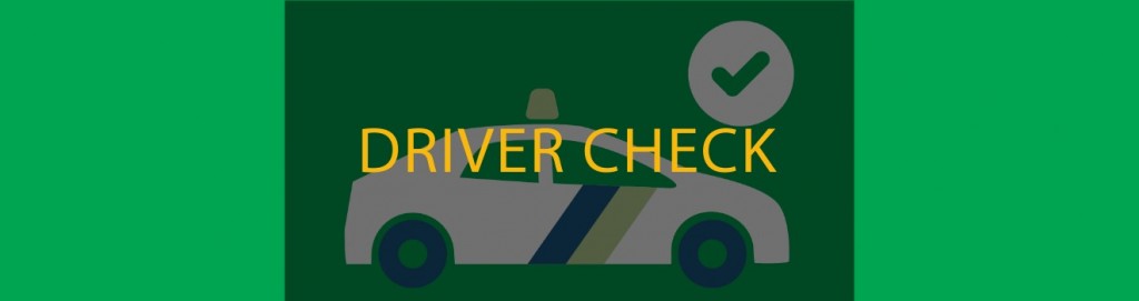 Taxi driver check - Licence Number Check - Taxi company check